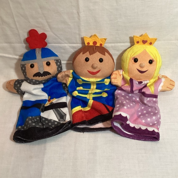 Melissa & Doug | Toys | Melissa Doug Plush Royal Hand Puppets For Kids ...